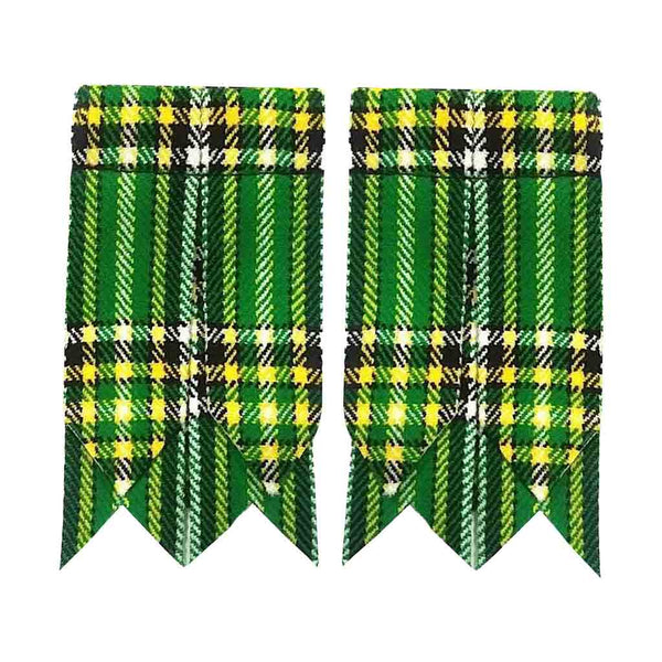 Tartan Irish Flash Hose garter Kilt Socks Flashes Highlander Dress ...