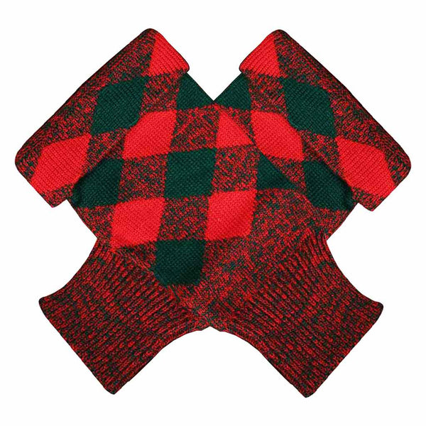 Highland Traditional Kilt Hose Top Diced Red And Green Military Hose ...