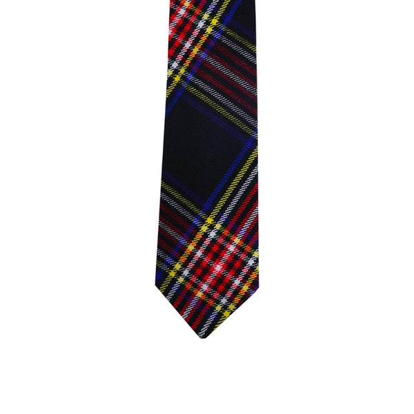 Kilt Tie Tartan Black Stewart Classic Casual Dress Neck Tie Checked ...